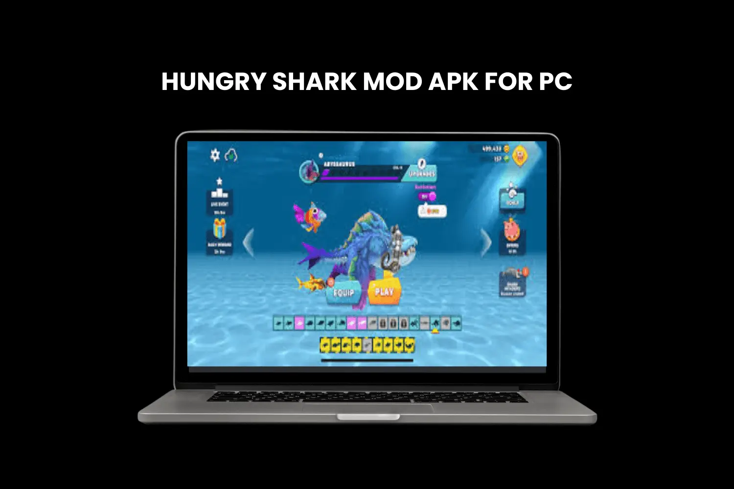 Hungry Shark Evolution Mod APK for PC Windows 7, 10, 11