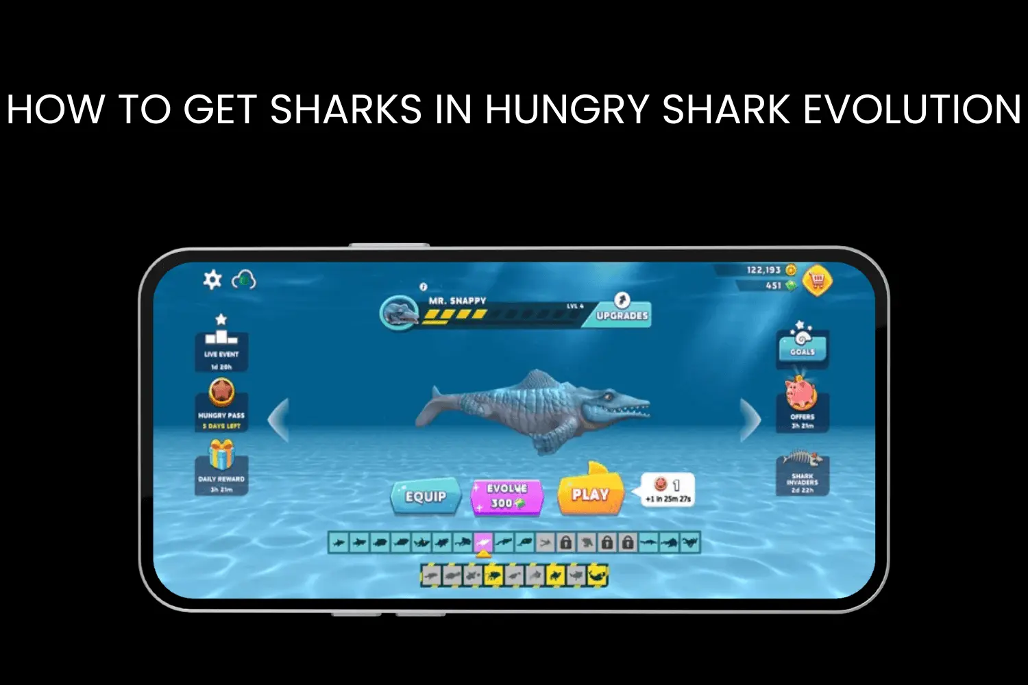 How to Get Sharks In Hungry Shark Evolution | Complete Guide